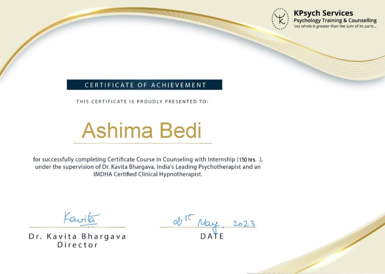 Mind2Heart | Ashima Bedi | Mental Health Coach, HO'OPONOPONO Healer ...